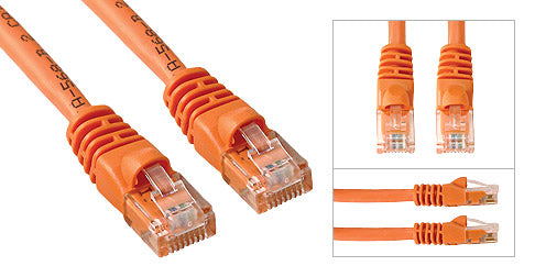 Ethernet Cat 5E Crossover Cables; 1ft | Deep Surplus
